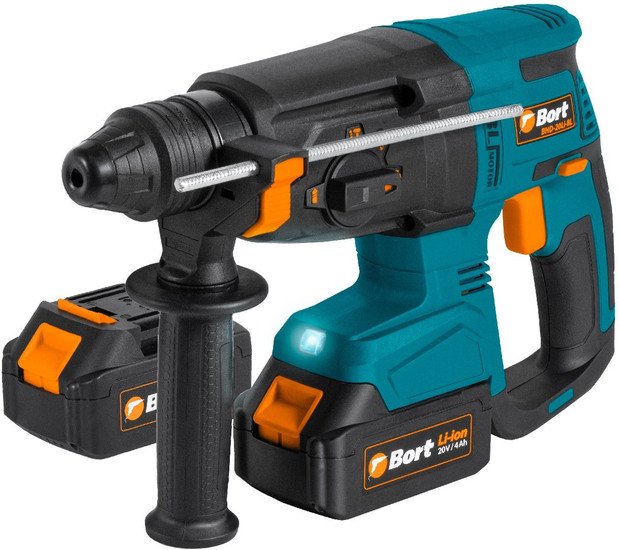 Перфоратор Bort BHD-20LI-BL (с 2-мя АКБ, кейс) купить в Минске в ...